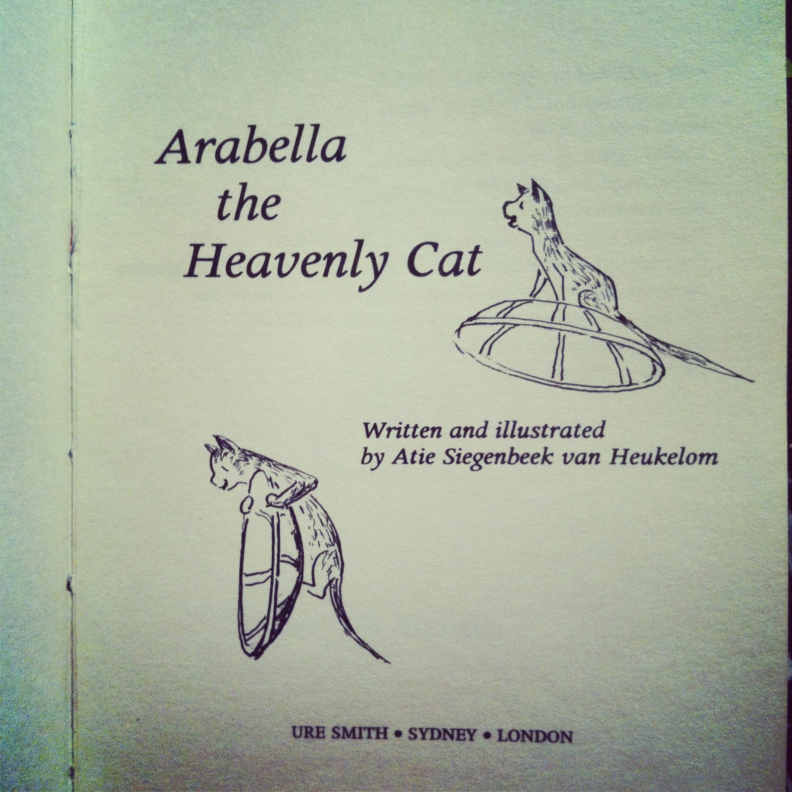 tea stained afternoons: Book of the day: Arabella the Heavenly Cat