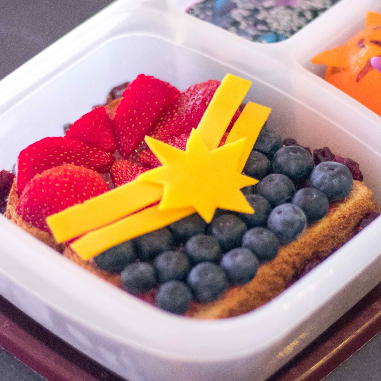Lunchbox Dad: Captain Marvel Lunch and Snack Recipe Ideas