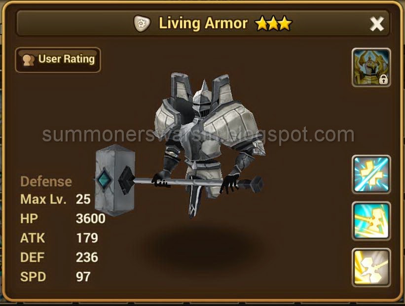 Living Armor (Light) | Summoners War