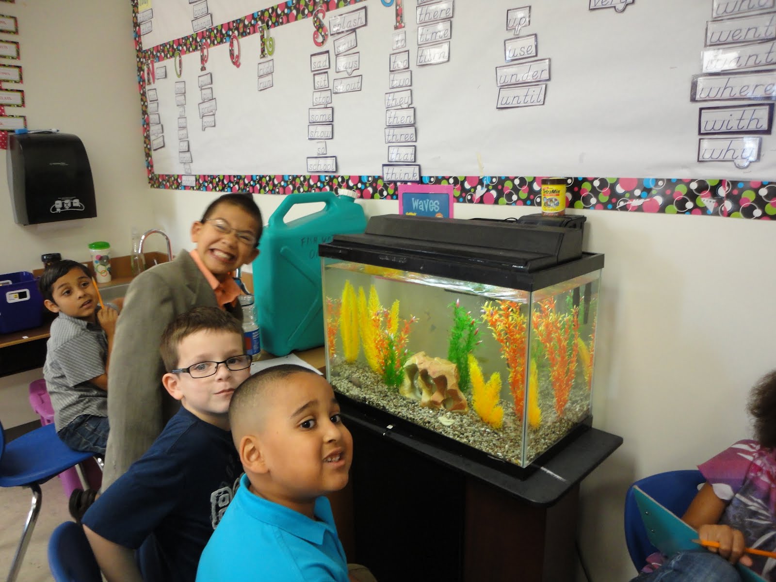 Mrs. Guntorius' Kindergarten Class: Fish Tank