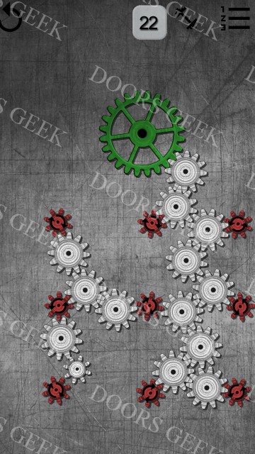 Gears Logic Puzzles Level 22 Solution ~ Doors Geek