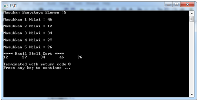 teknik informatika: SORTING