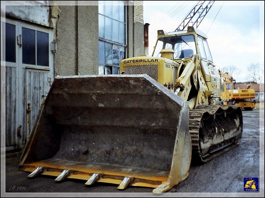Bagger Galerie Construction Machines: Caterpillar 983 Laderaupe Trackloader