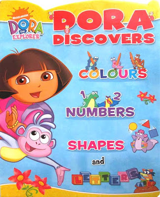 Planet Bayi: Dora Discovers Colours, Numbers, Shapes and Letters Board ...