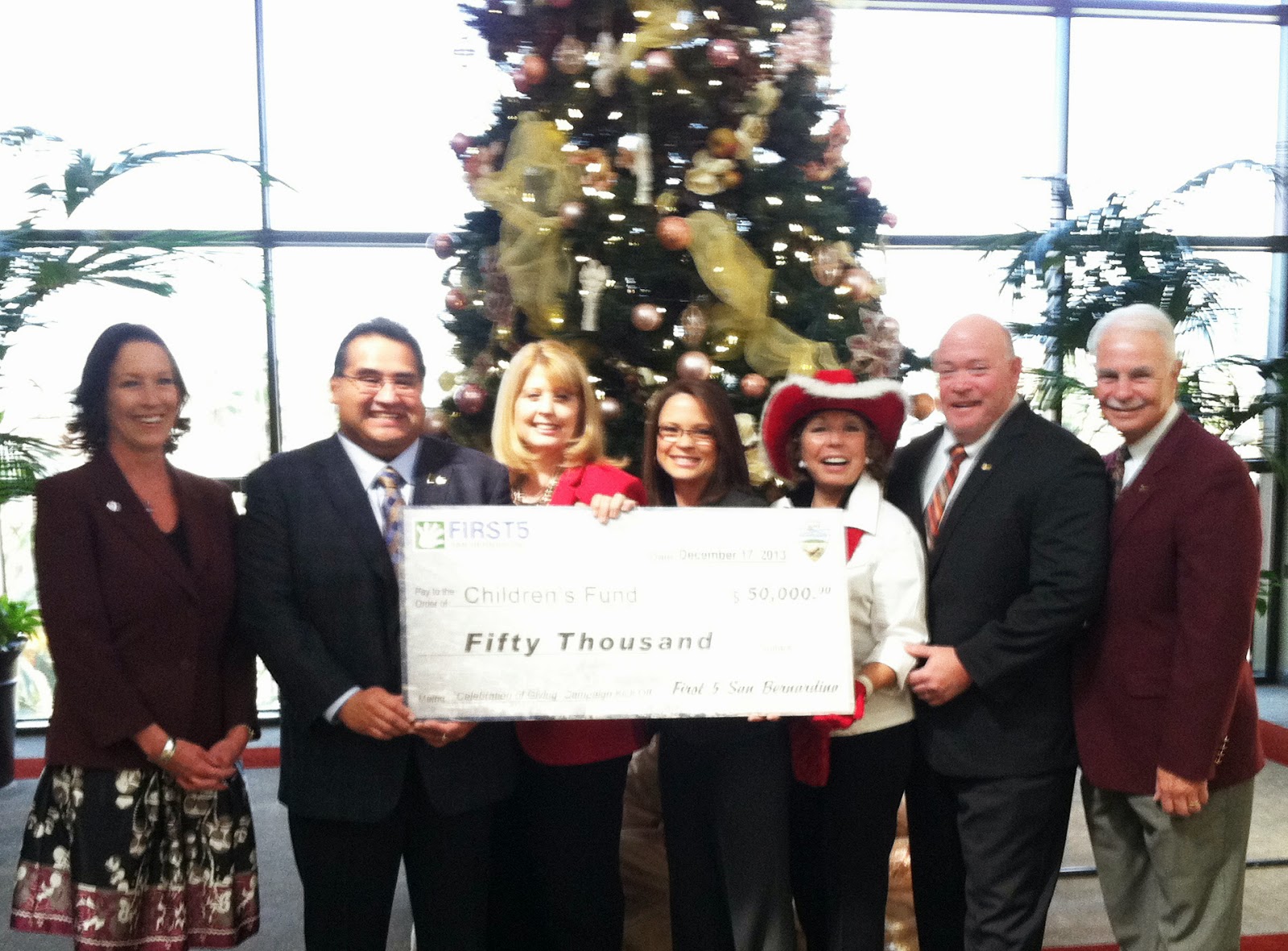 News: Children's Fund Receives $50,000 from First 5 San Bernardino
