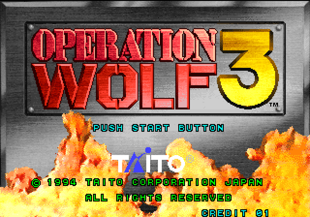 VGJUNK: OPERATION WOLF 3 (ARCADE)