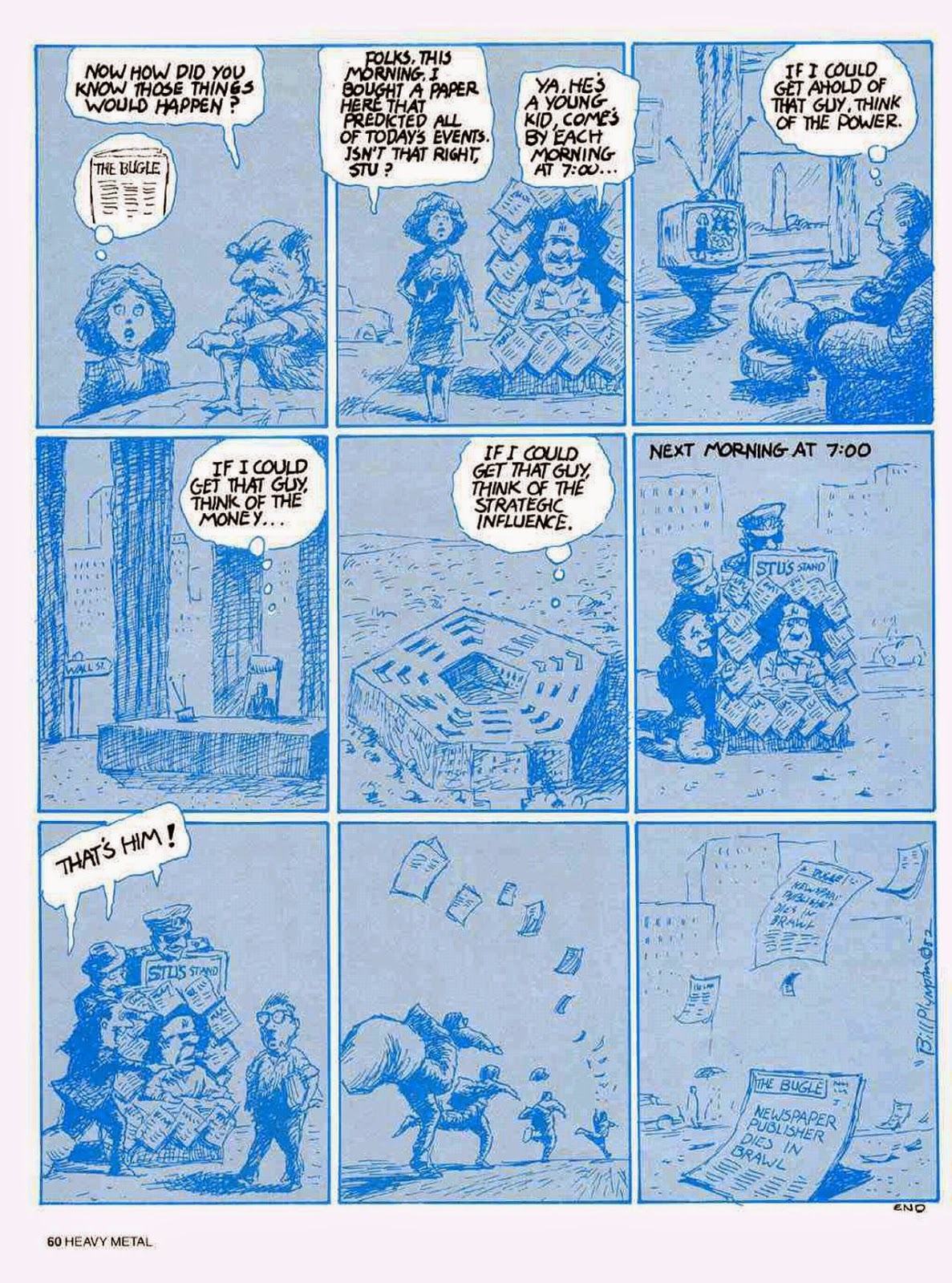 John Glenn Taylor's Easily Mused: Bill Plympton's "The Bugle"