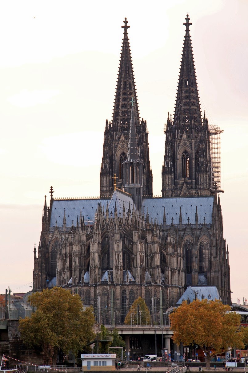 the viewing deck: Cologne City Tour 1st part; 533 Steps to the Top of ...