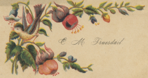 The Daily Postcard: Victorian Calling Cards