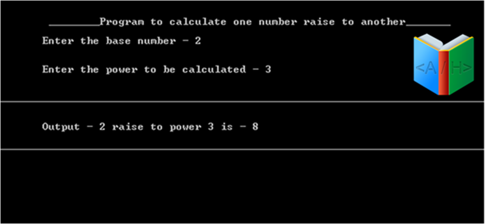 Assignment Hub One Number Raise To Power Another Number In C Power Function 2895