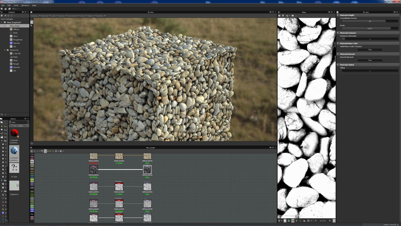 Real Displacment Textures in Substance Designer and Unreal Engine ...