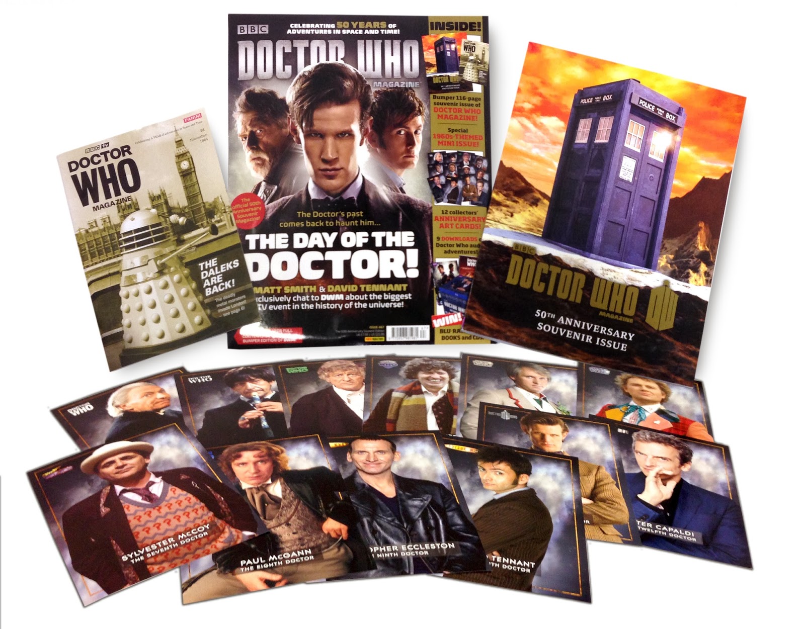 Blogtor Who: Doctor Who Magazine 50th Anniversary issue