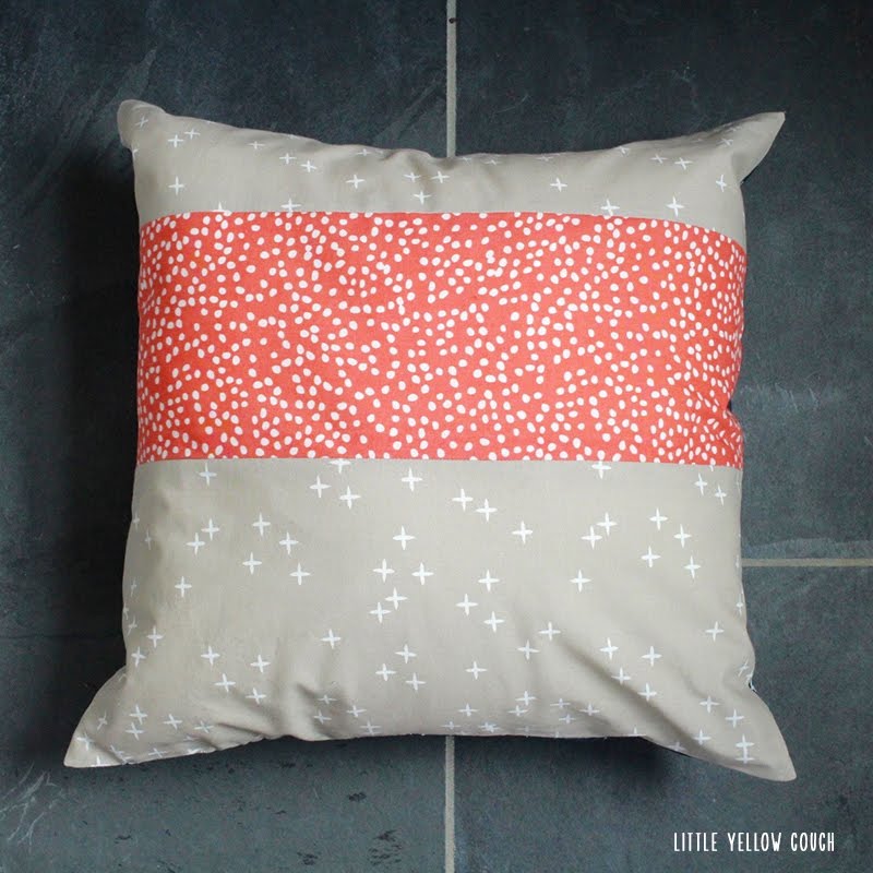 Little Yellow Couch's DIY Mod Pillows