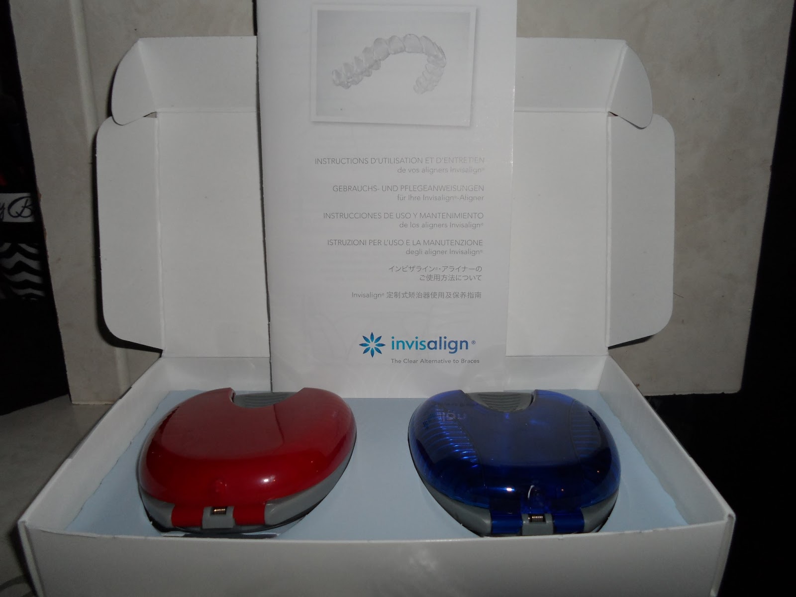 Ana's Invisalign Journey: Tray 1 with Attachments/Buttons