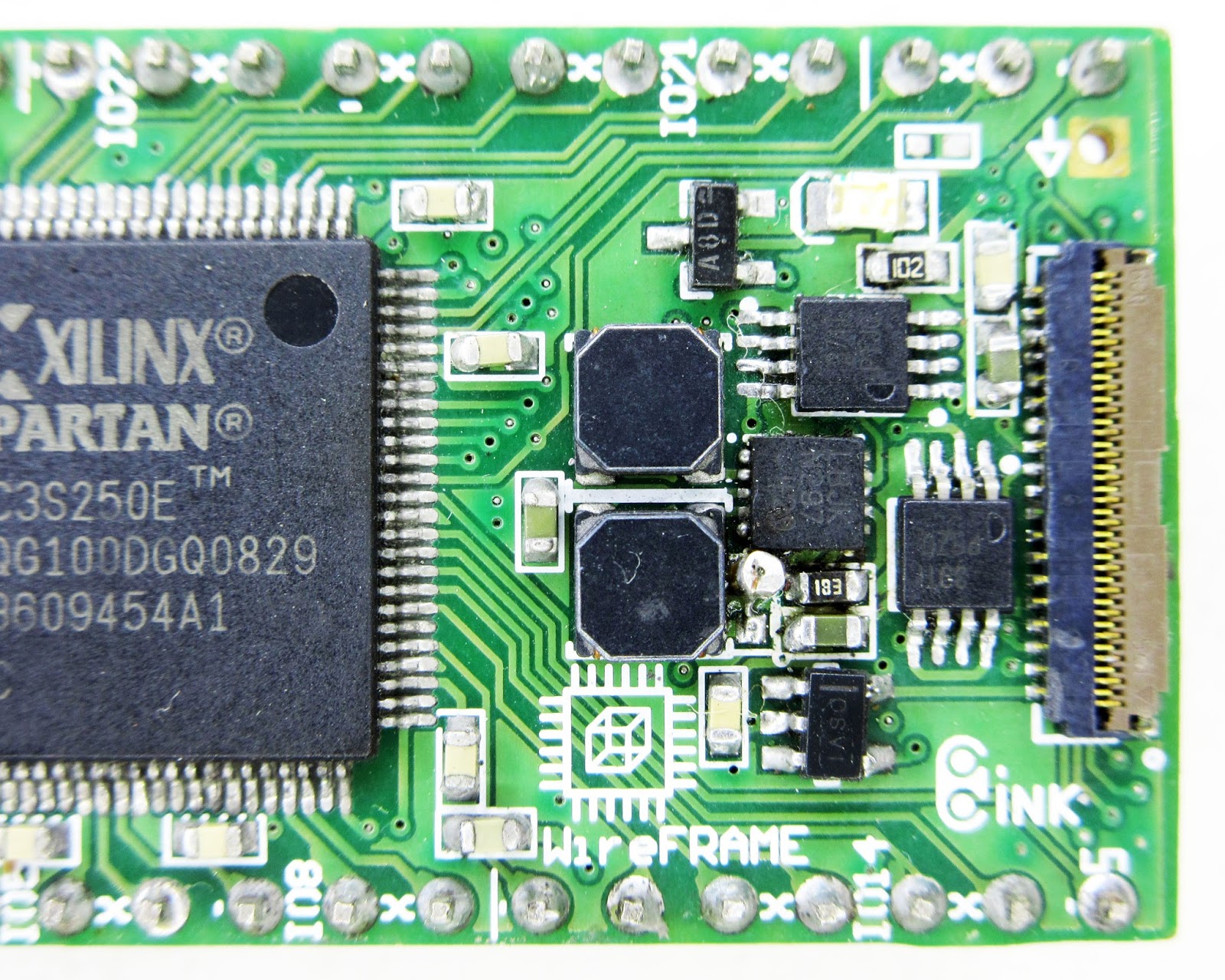 Embedded Engineering : WireFrame FPGA Board , Breadboardable Xilinx ...