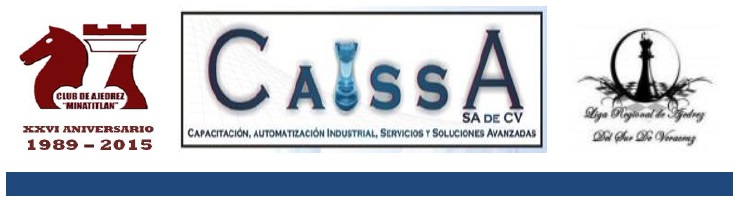 EL ESCAQUE DEL CHAPULIN: Resultados Finales 8vo Torneo de Ajedrez ...