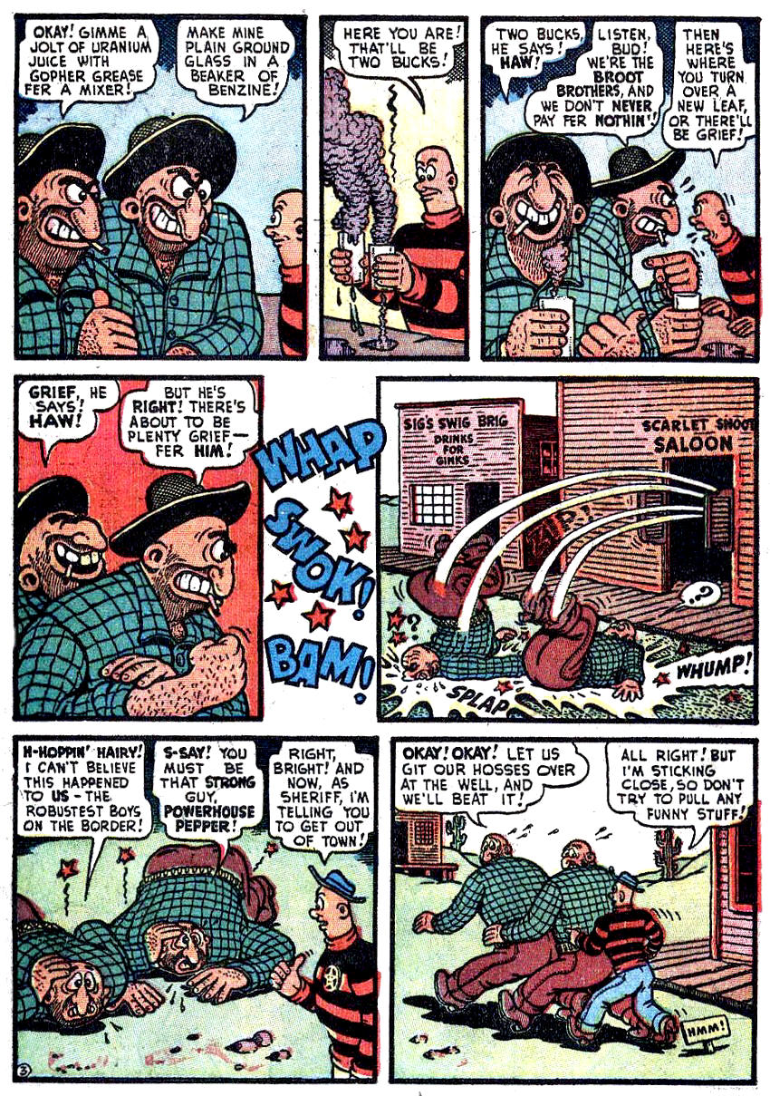 Pappy's Golden Age Comics Blogzine: Number 1297: Basil’s boys, Mystic ...