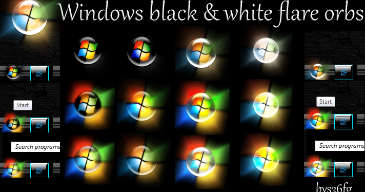 Genuine Customize: Flare Start orbs pack