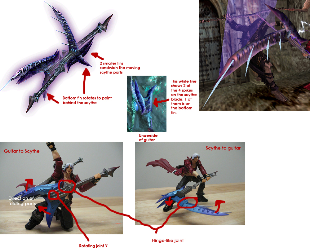 Props by Draco: Nevan- Devil May Cry 3 Guitar