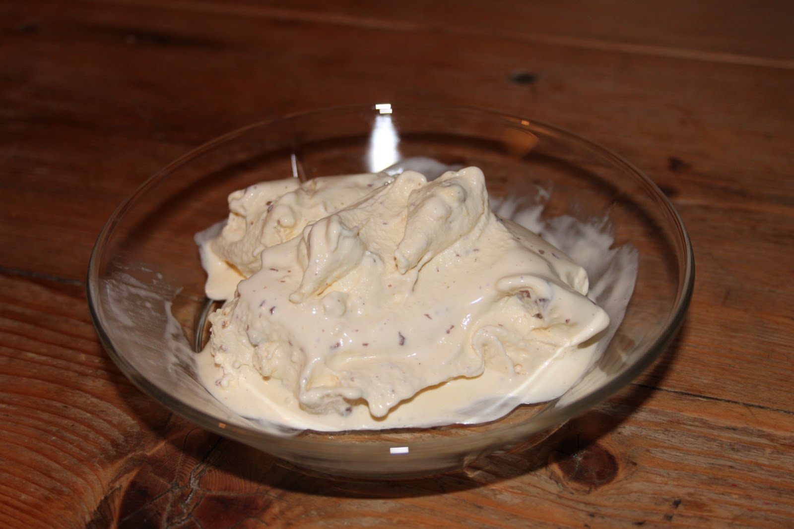 Hjemmelaget iskrem..