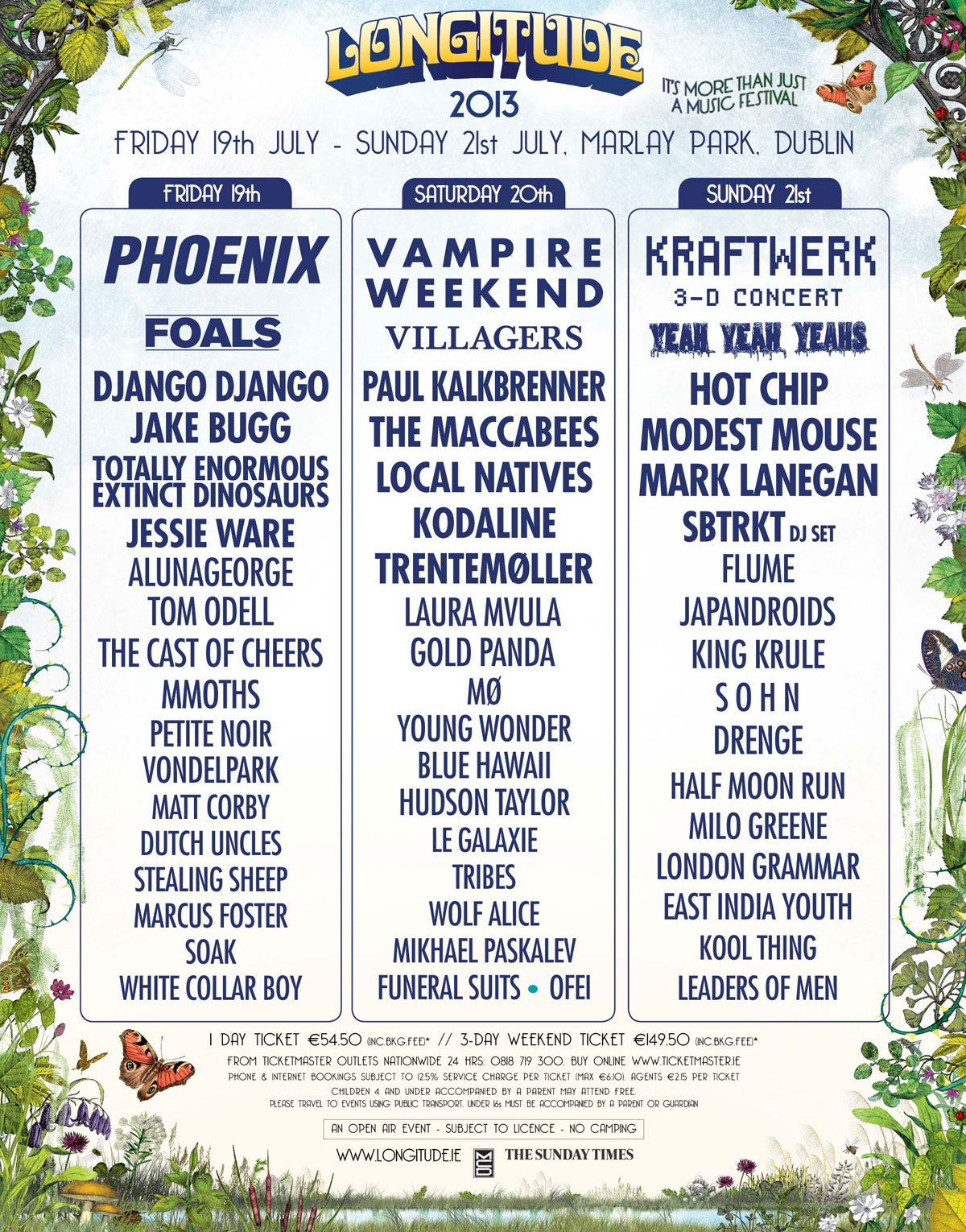 After Musiic: IE: Desvelado el line-up completo del Longitude Festival ...