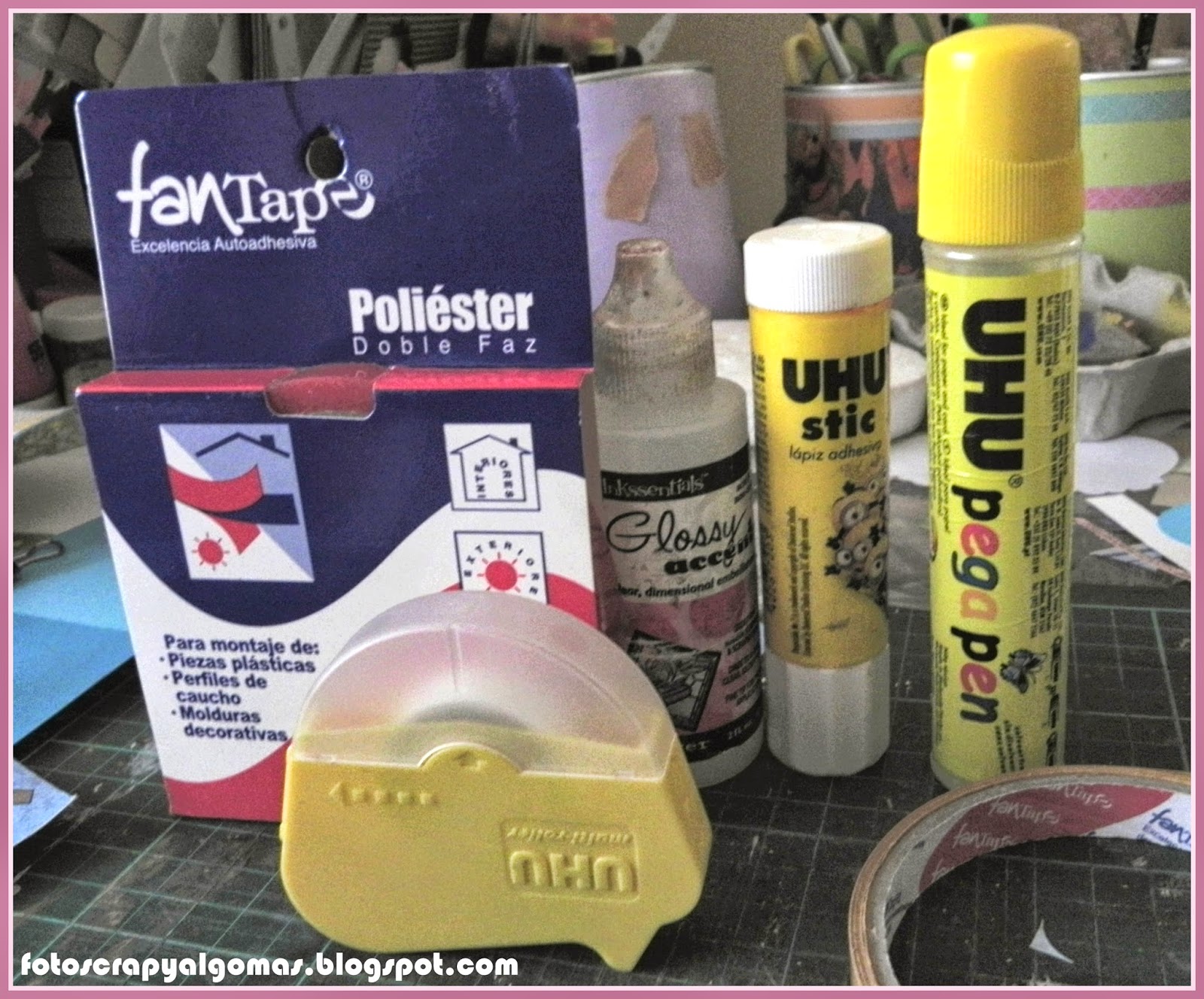Fotos, Scrap y Algo mas.: Materiales Scrapbook - Principiantes
