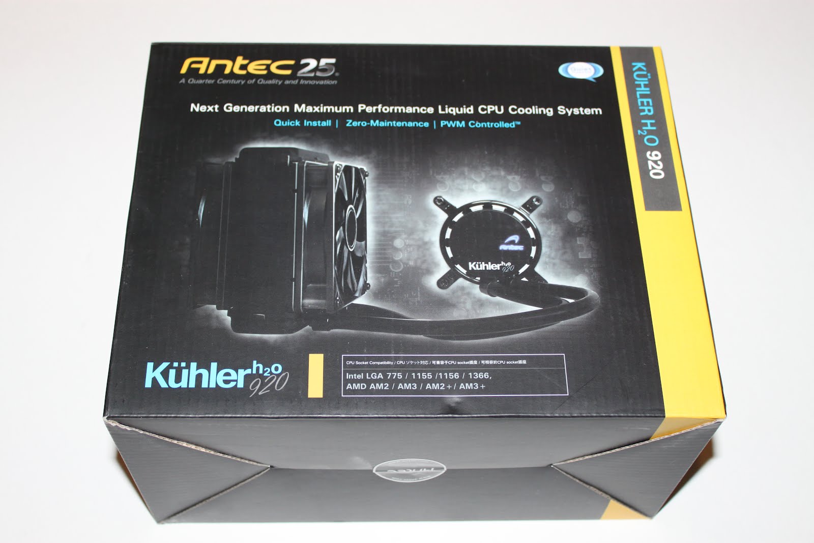 Stereowise Plus: Antec Kuhler H20 920 CPU Water Cooler Review