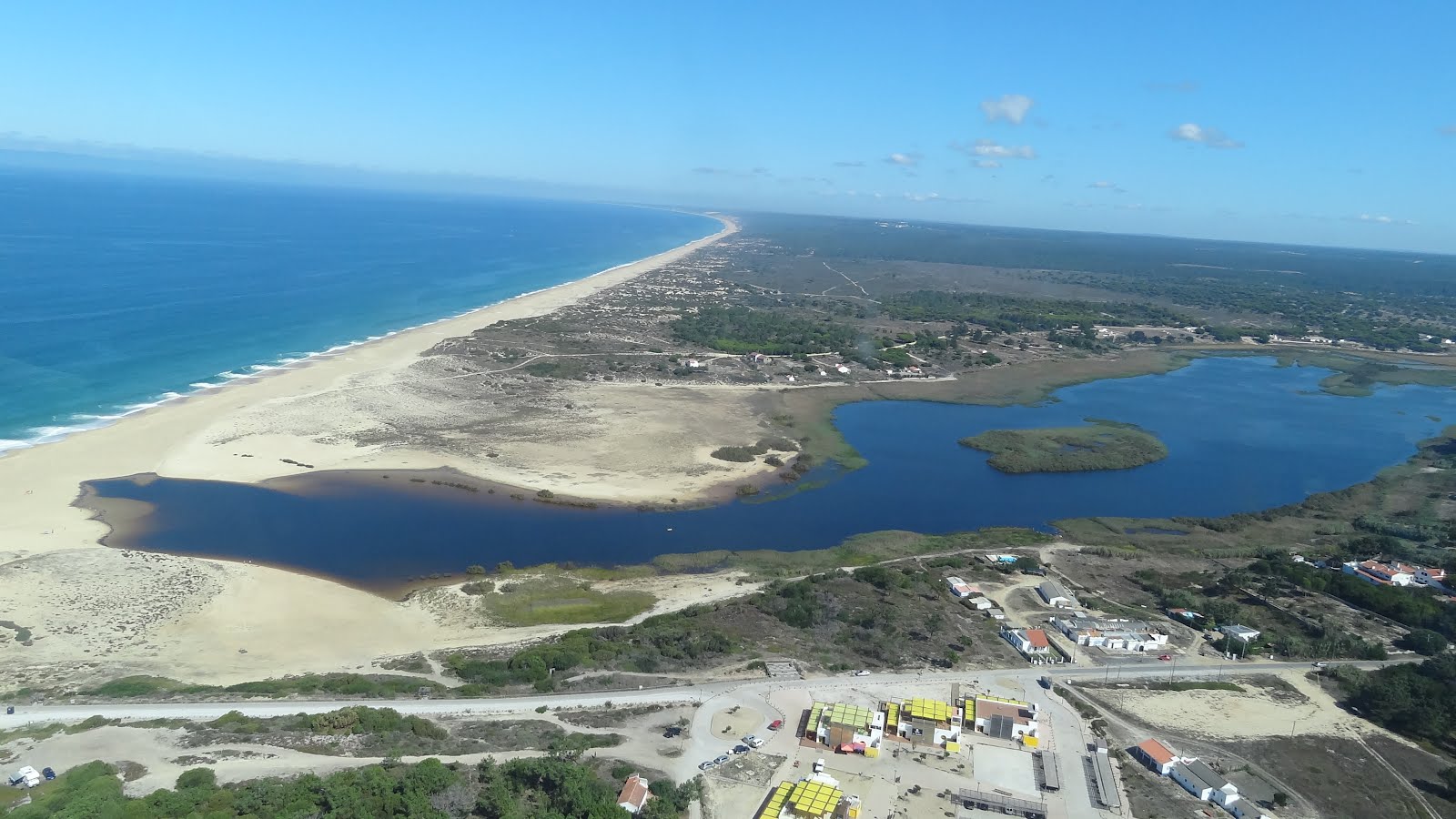 A Terceira Dimensão - Fotografia Aérea: Lagoa de Melides