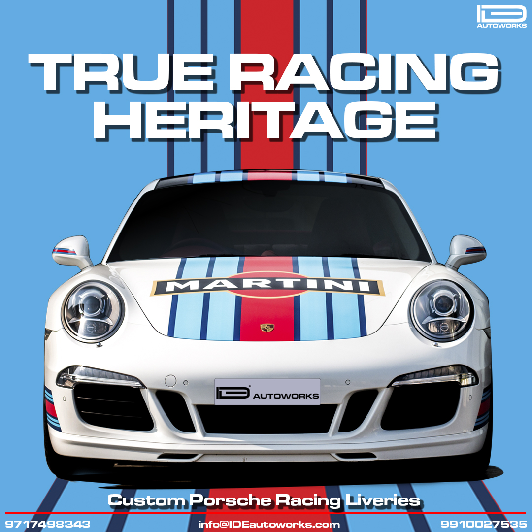 PORSCHE RACING STRIPES | IDE Autoworks