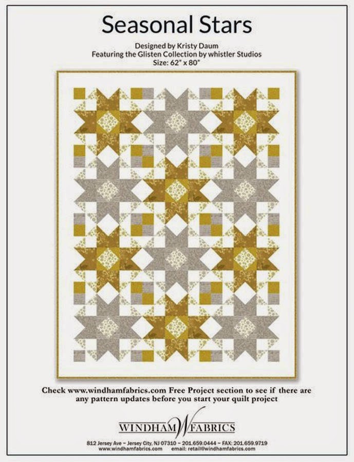 Windham Fabrics - Free Quilt Pattern (Seasonal Stars)