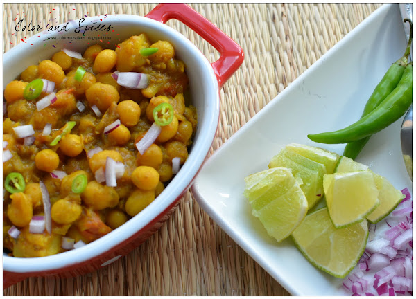 Color and Spices: Ghugni..