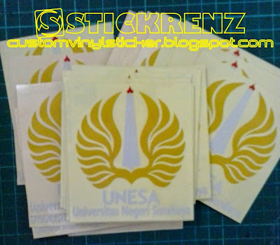 STICKRENZ: UNESA - Universitas Negeri Surabaya Logo Sticker