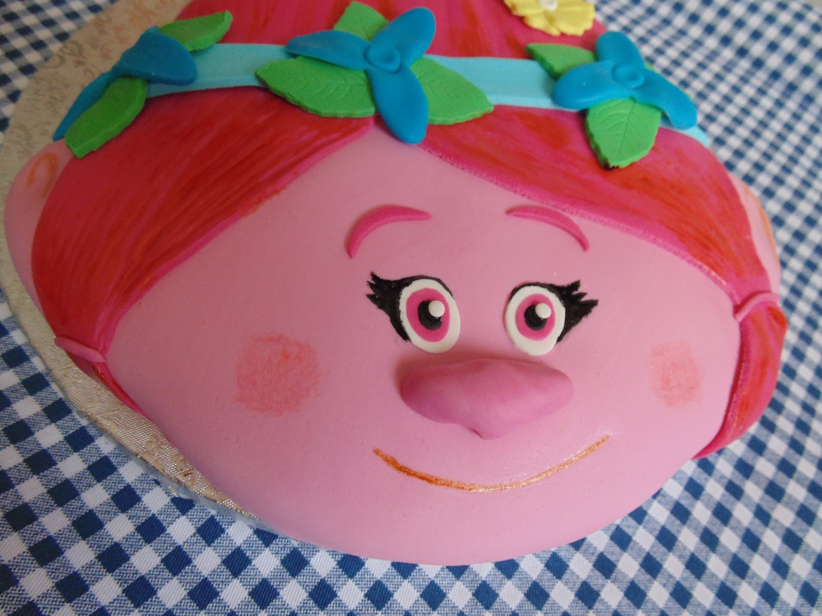 Horno obsesión: Pastel troll rosa