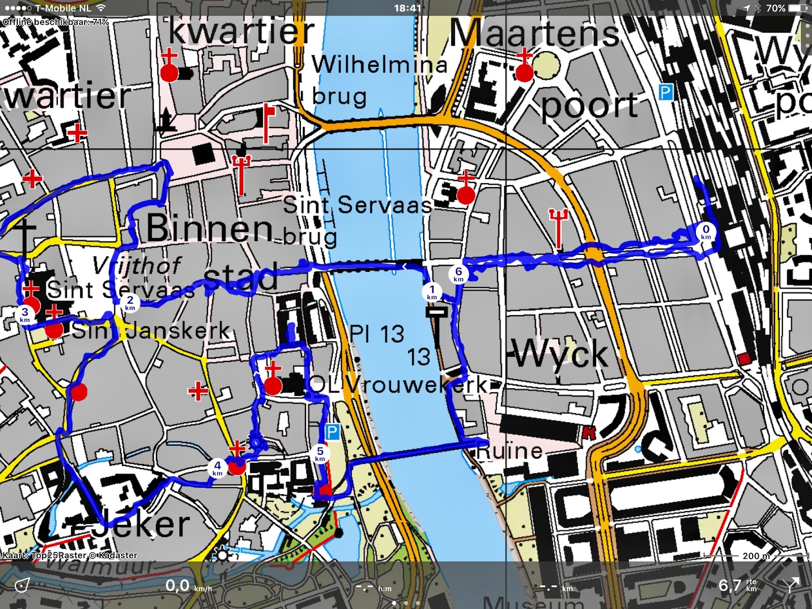 Wandel, fiets en vakanties : Maastricht