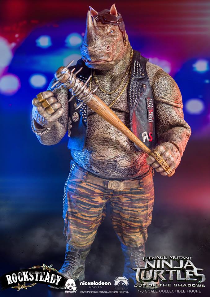 1/6 Bebop & Rocksteady from Threezero (Teenage Mutant Ninja Turtles Out ...