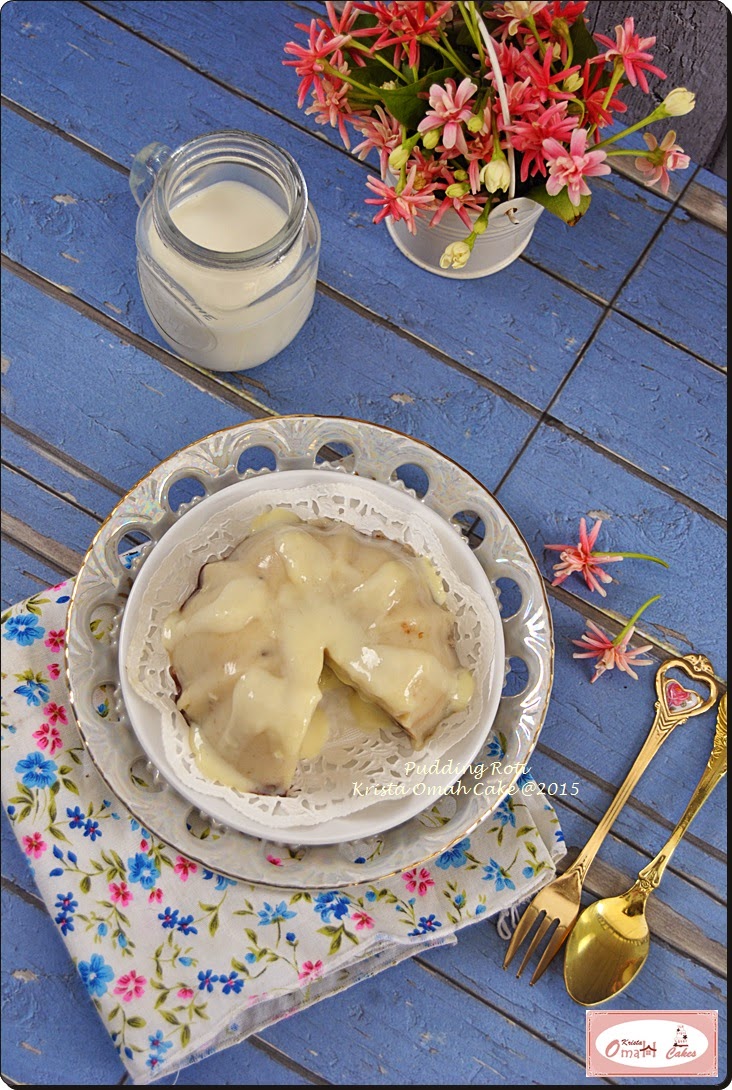 KRISTA MOCAF KITCHEN: Puding Marmer Roti Agar Agar