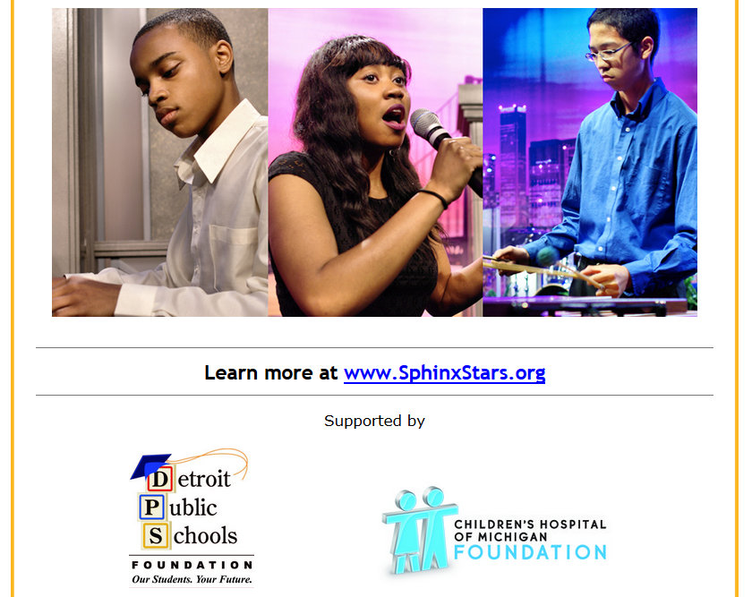 Sphinx Stars Compete on WADL-TV in Detroit on Sunday, July 14 at 7:30 ...