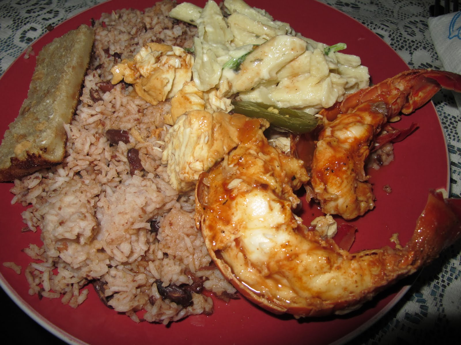 Belizean Food on the Road