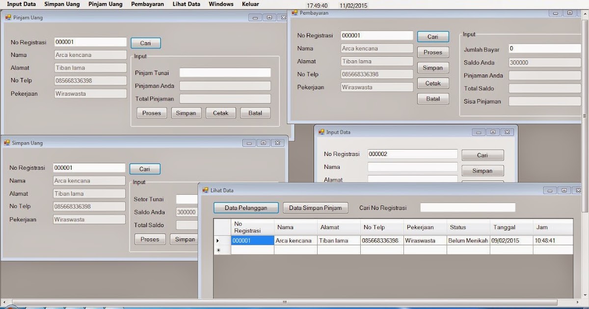 Membuat Program Koperasi Simpan Pinjam Dengan Excel - Delinewstv