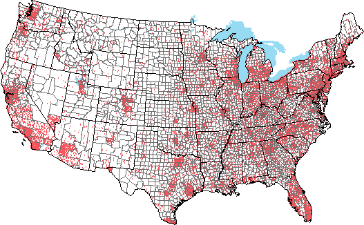 Map Catalog: Dot Distribution
