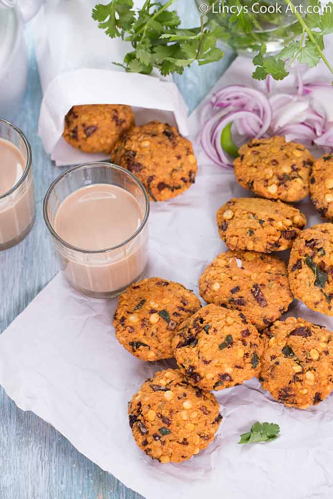 Paruppu Vadai| Masal Vadai ~ Lincy's Cook Art