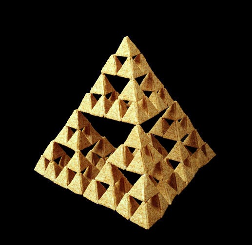 En la clase de plástica: Fractales