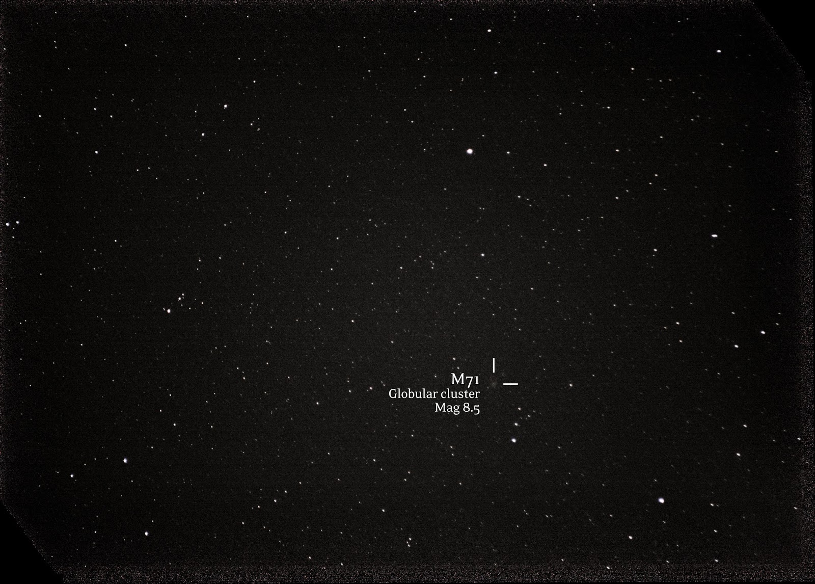 Mini Messier Marathon: M27 (Dumbbell Nebula), M15, M56, M71 [Stellar ...