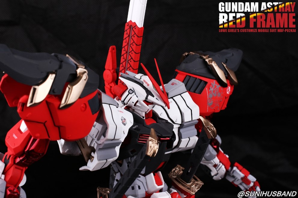 GUNDAM GUY: MG 1/100 Gundam Astray Red Frame 'Power Red Resin ...