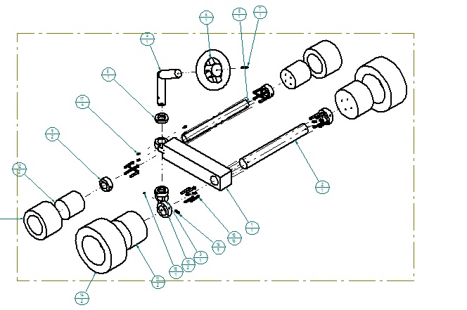 Proyecto Dibujo Computarizado: EXPLOTADO