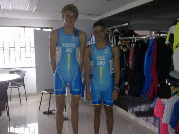 Duck Blabber: Aruban Triathletes Renze Postma & Chester Hill return to ...