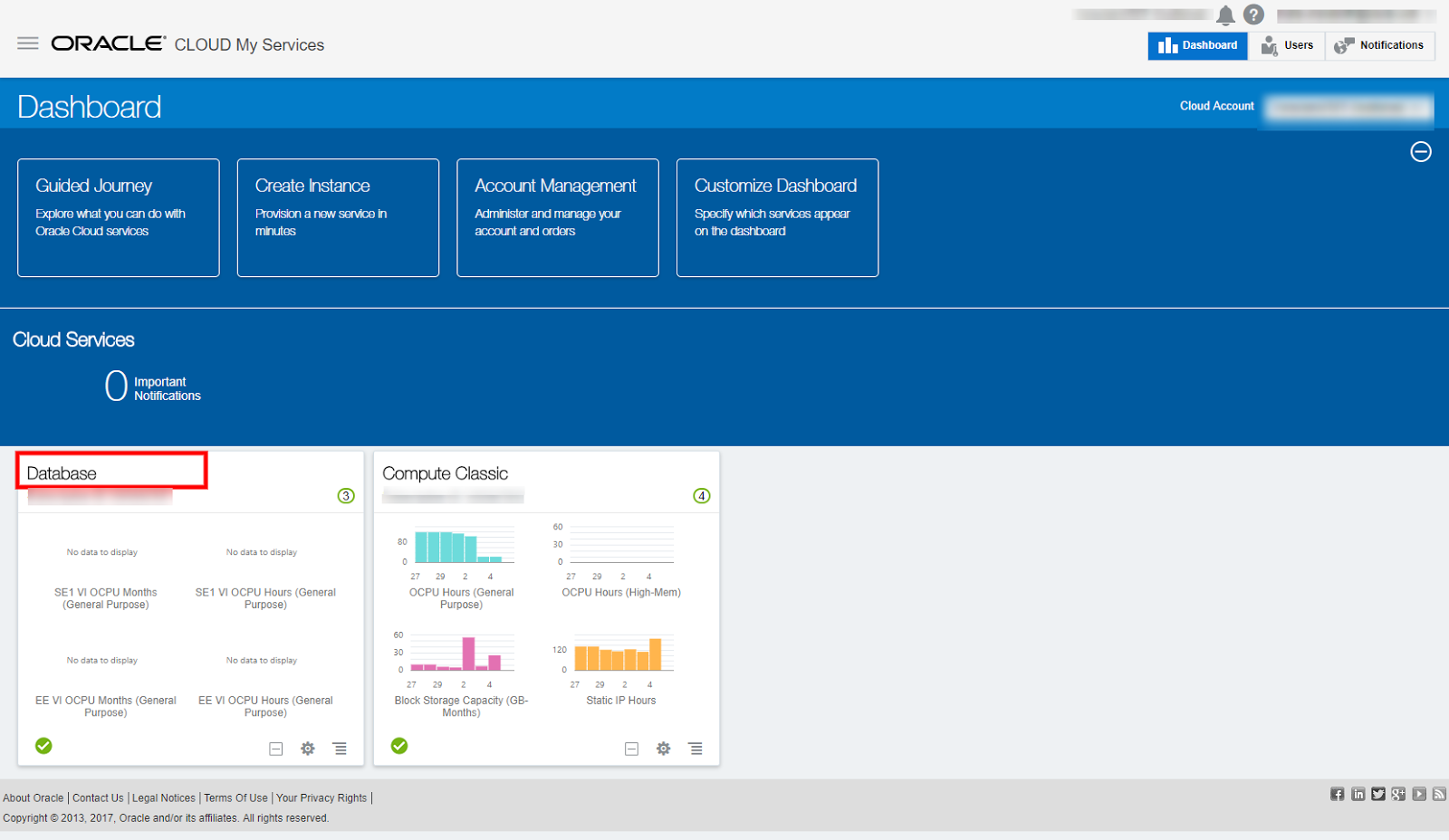 Cloud@Cloud: Create Database Cloud Service (DBCS) using Oracle Cloud ...