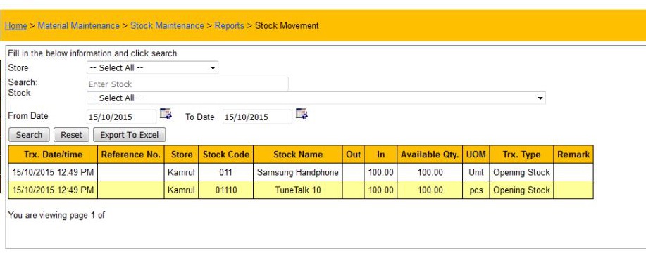 TrackSol Cloud POS: How to add Stock Opening Balance by Batch (use CSV ...