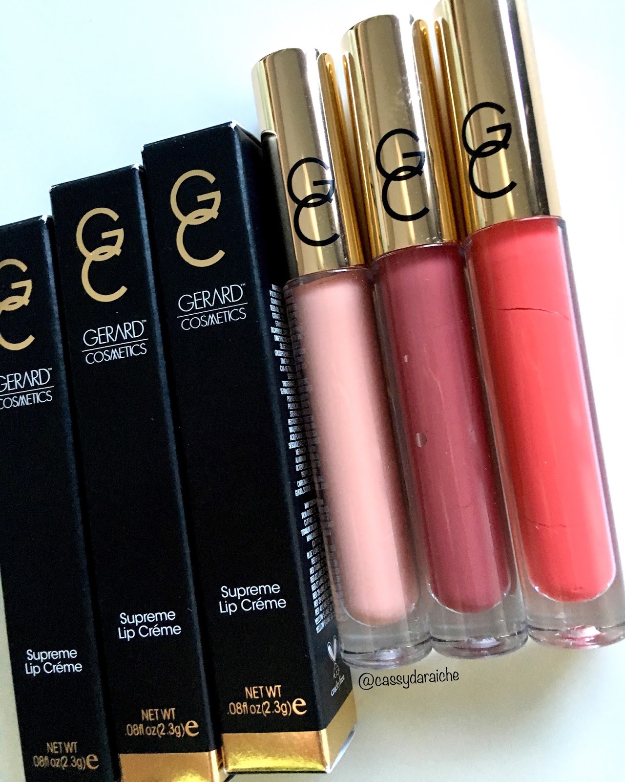 Cassy's Life in Lipstick: Supreme Lip Creme by Gerard Cosmetics