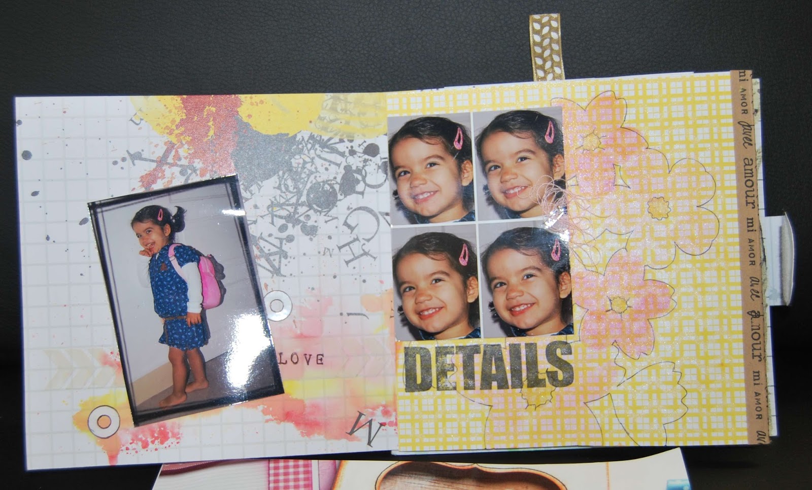 Mameliescrap: Mini album rentrée des classes Scrap Plaisir